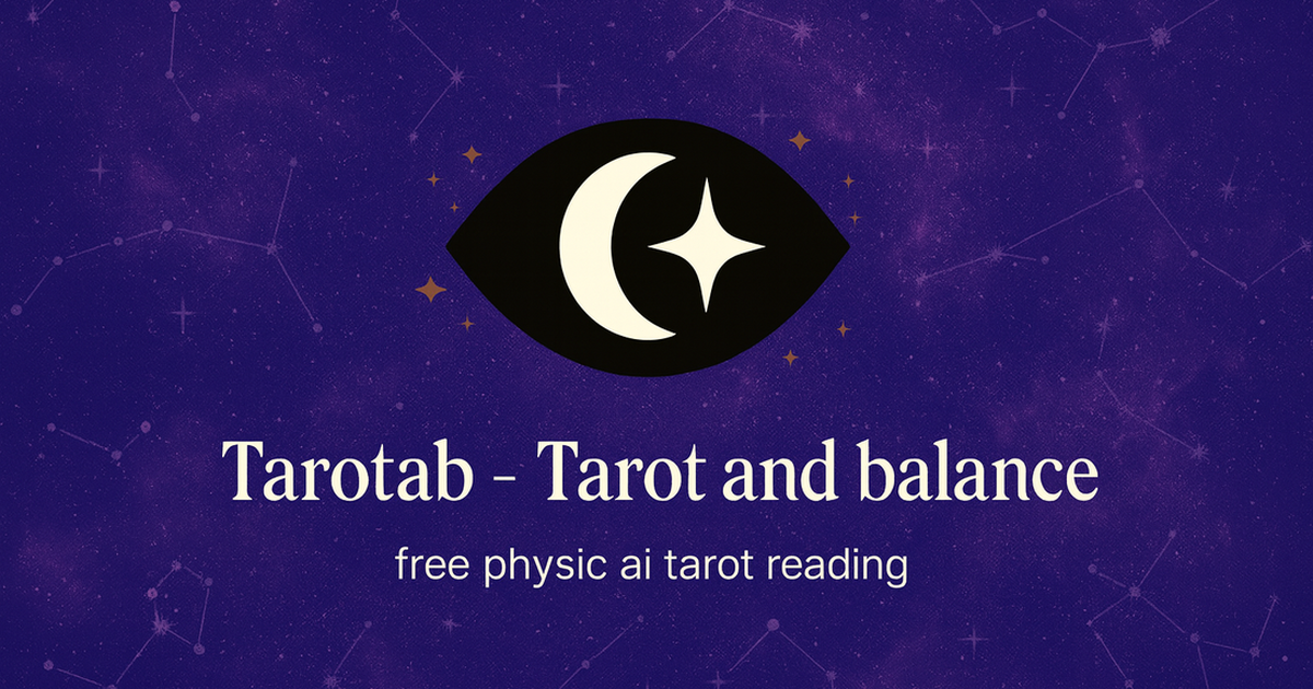 Tarot & Balance – Free AI Tarot Reading Online | Live Tarot Readers ...